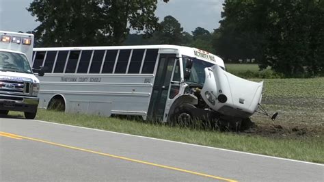 Transylvania County School Activity Bus Involved In Head On Crash In