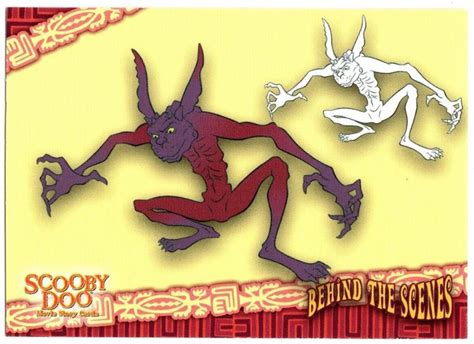 Scooby Doo Movie Story Cards 69 Imaging Demons Art And Collectibles