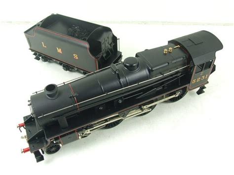 ace trains o gauge e19 a2 lms satin black 5 4 6 0 loco and tender r n