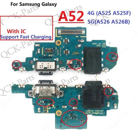 For Samsung Galaxy A72 A725 A725f With Ic Charger Board For Samsung