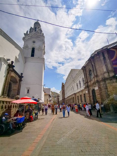 Quito Ecuador 29 De Septiembre De 2019 Vista Del Centro Hist Rico De