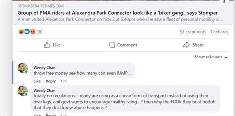 Group Of Pma Riders At Alexandra Park Connector Look Like A Biker Gang