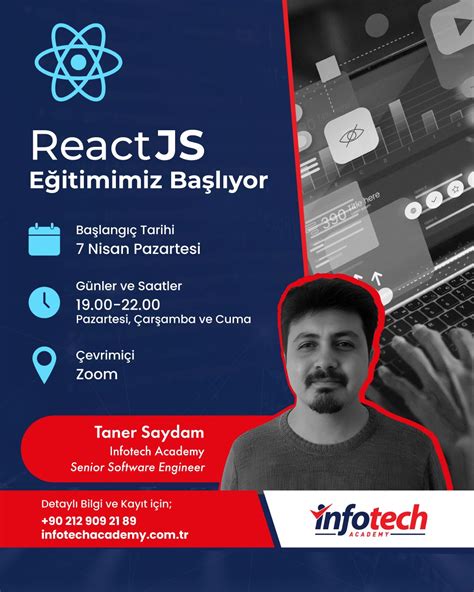 🚀 Yeni Dönem Reactjs Eğitimimiz Başlıyor Modern Web Dünyasının En Infotech Academy