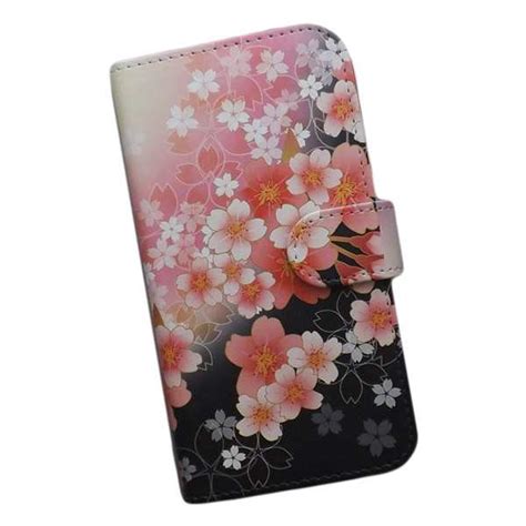 Xperia 10 Iv So 52csog07a202so スマホケース 手帳型 プリントケース 和柄 花柄 桜 おしゃれ325の
