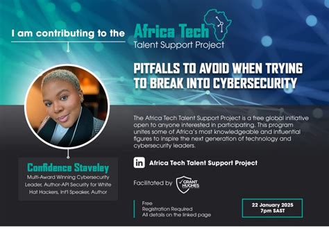 Africa Tech Talent Support Project On Linkedin Cybersecurity Africatech Careerdevelopment
