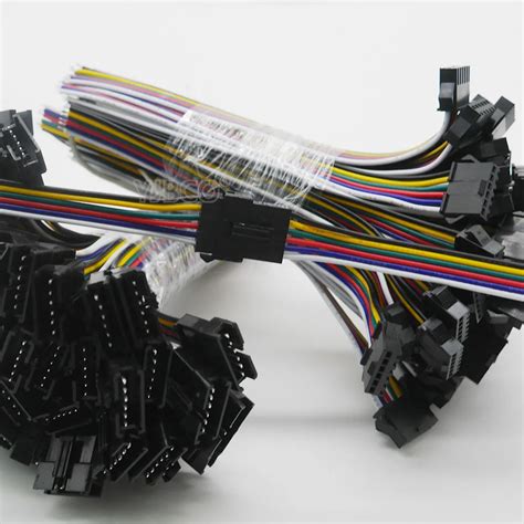 10 Pairs Pack 6pin Jst Connector 15cm Cable Male And Female Plug And