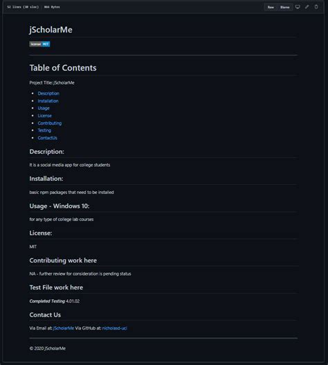 Goodreadmegenerator Every Developer Needs A Good Readme Md File In This Repository We Learn