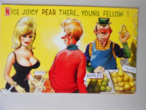 Vintage Saucy Seaside Comic Postcard Bamforth Black Triangle No 2256 Rare £24 99 Picclick Uk