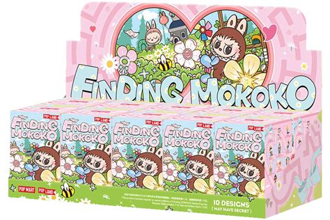 Pop Mart Finding Mokoko Series Figures Sealed Case 10 Blind Box Gb