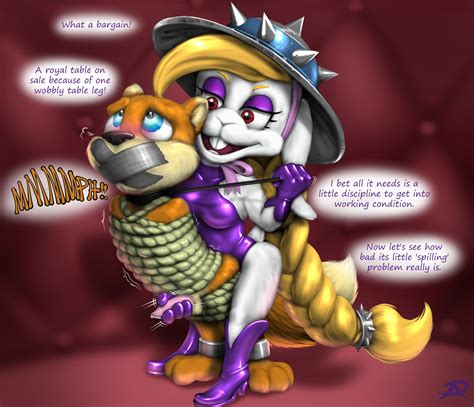 Rule 34 2019 Anthro Anthro On Anthro Balls Blonde Hair Blue Eyes Bondage Boots Bound Breasts