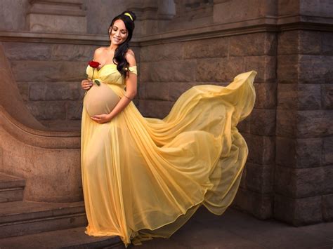 A Photographer Transforms Pregnant Women Into Disney Princesses For