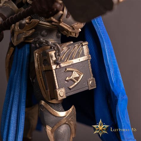 Uther The Lightbringer World Of Warcraft Warcraft Uther Figure Uther 3d
