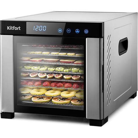 Сушилка для овощей грибов и фруктов Kitfort КТ 1911 купить в ОГО 300116 цена характеристики