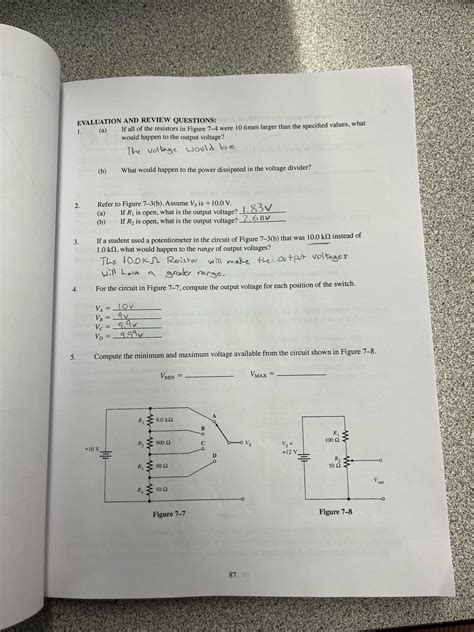 What Is The Equation For Vmin And Vmax Relectricalengineering