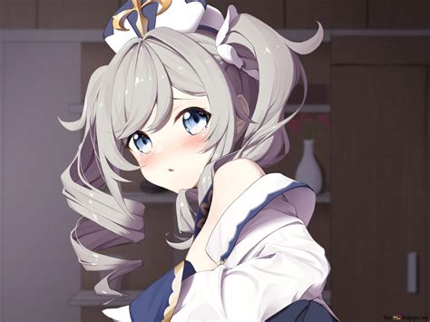 Hot Girl Barbara Genshin Impact 2k Wallpaper Download