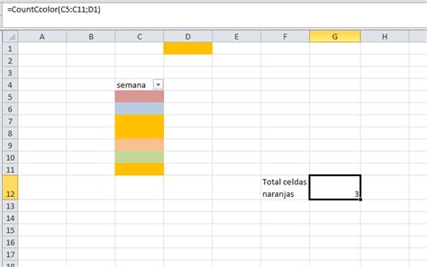 Trucos Para Contar Celdas Por Color En Excel Trucos De Excel
