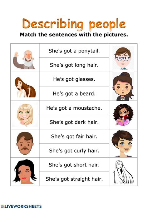How To Describe People In English