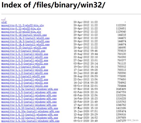 Mqtt：windows环境下配置mqtt服务器（mosquitto）windows Mosquitto Csdn博客