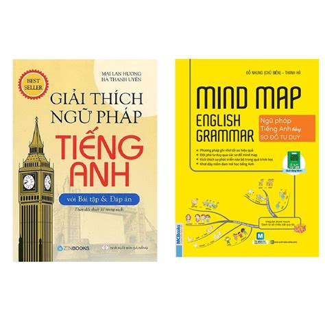 Chỉ 123 120đ Sách Giải thích ngữ pháp tiếng anh và Mind Map English