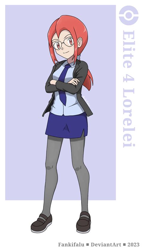 Comm Elite 4 Lorelei Young By Fankifalu On Deviantart
