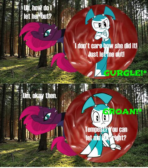 Tempest Shadow Eats Jenny Wakeman Vore By Ninjaaaron On Deviantart