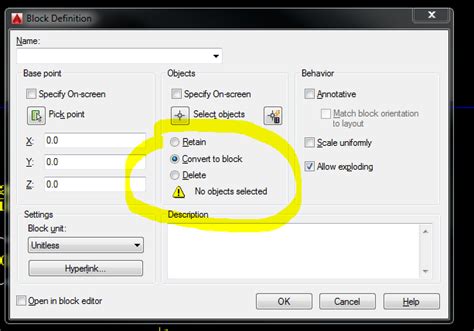 Solved When Creating A Block The Objetc Disappears Autodesk Community