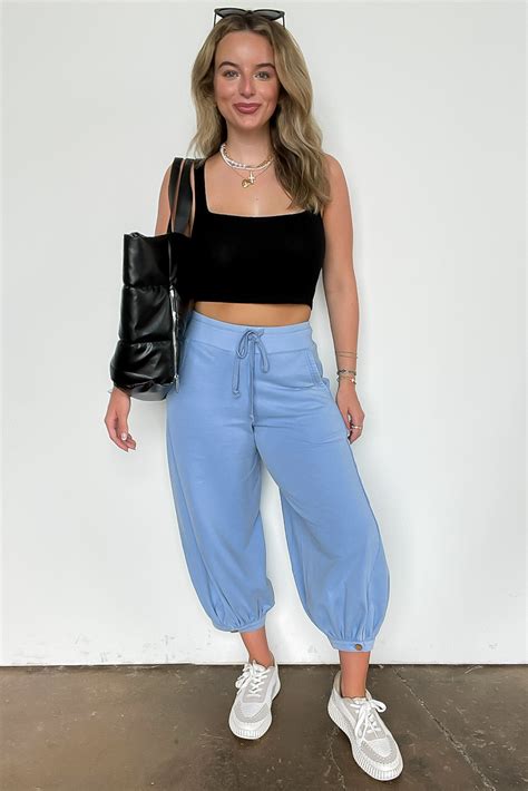 Laylie Acid Wash Bubble Pants · Madison Mallory