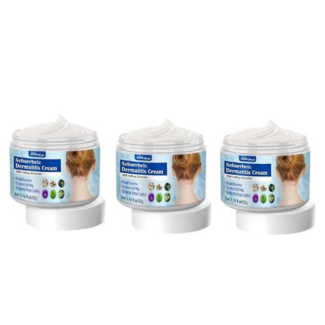 Pack De 3 Crème Contre La Dermatite Séborrhéique Crème Contre La
