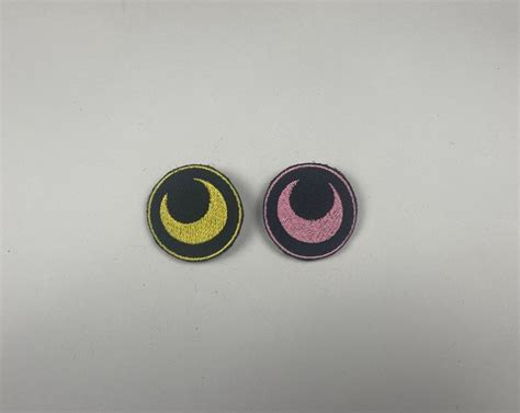 Scout Planetary Symbols Magical Girl Anime Embroidered Pin With Butterfly Back Etsy