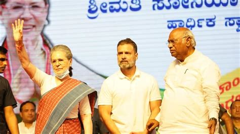 Ec Seeks Clarification From Congress Over Sonia Gandhis Karnataka