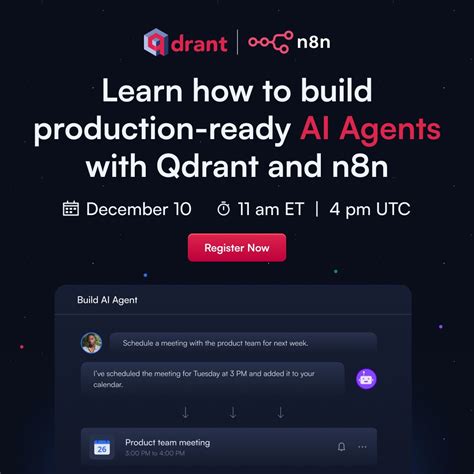 Learn How To Build Production Ready Ai Agents With Qdrant And N8n Qdrant
