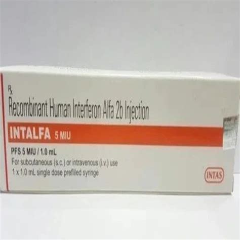 05 Ml 3miu Reliferon Injection Interferon Alfa 2 B Injection At Rs