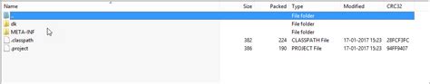 Java Translate Jardesc Content Into Jar Command Stack Overflow