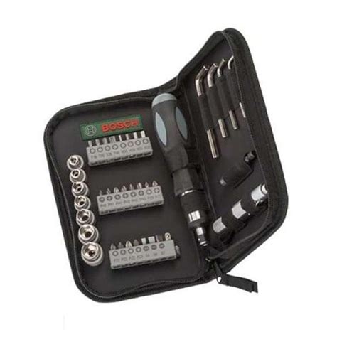 Promo Bosch Screwdriver And Socket Set Mata Obeng Dan Soket Set 38 Pcs
