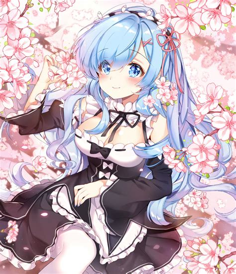 Rem Rezero Kara Hajimeru Isekai Seikatsu Drawn By Pingo Danbooru