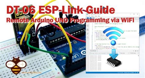 Program Arduino UNO Remotely Via WiFi With DT 06 ESP Link Firmware