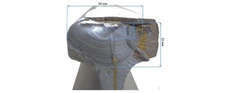 A Crack In A Rail That Is Used For The Movement Of Trains On Download Scientific Diagram