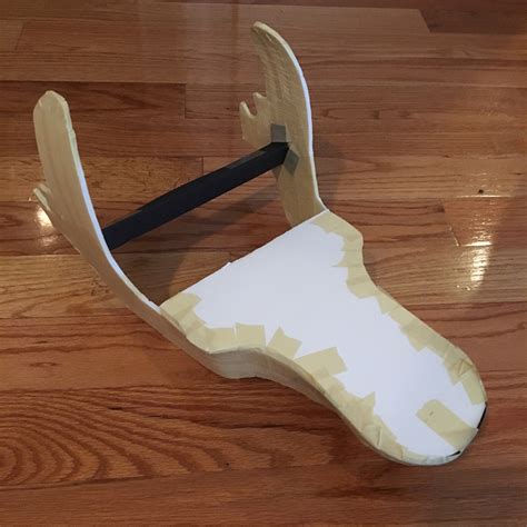 Paper maché wolf skull mask part 1 Manning Makes Stuff