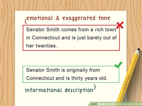 How To Write A Newspaper Article With Pictures WikiHow