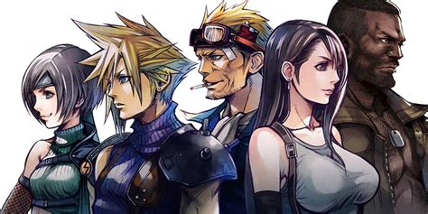 Final Fantasy Vii G Bike Concept Art And Characters