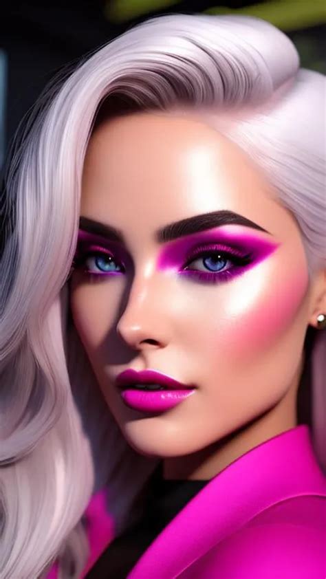 Hyper Realistic Unreal Engine Female Blonde Hair Openart