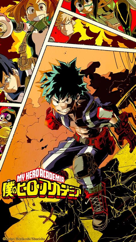 4k Phone My Hero Academia Wallpapers Wallpaper Cave