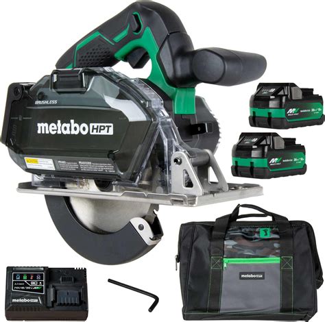 Metabo Hpt 36v Multivolt™ Cordless Circular Track Saw Kit Includes 1