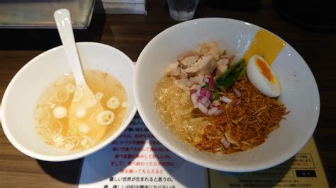 塩生姜らー麺専門店mannish 淡路町本店【限定冷めたい油そば】＠東京都千代田区淡路町小川町神田駅 マニッシュさんの夏季限定メニュー