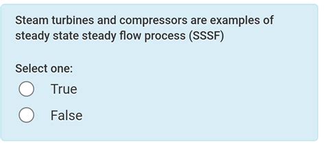 Solved Steam Turbines And Compressors Are Examples Of Steady
