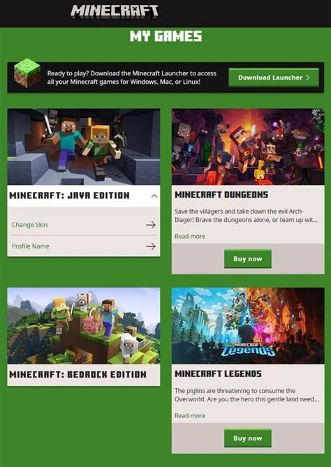 Own Both Java And Bedrock But New Launcher Says Play Trial For