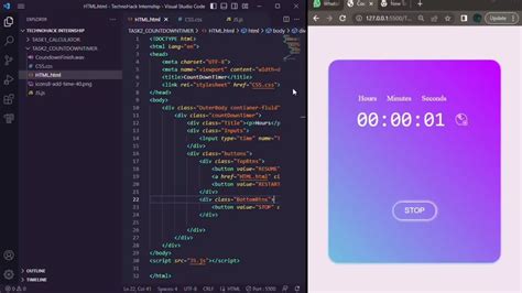 Tannu Kumari On Linkedin Webdevelopment Task Countdowntimer