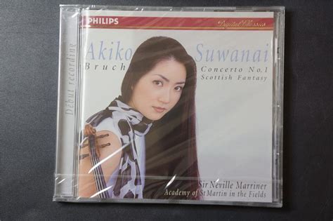 布鲁赫：第1号小提琴协奏曲、苏格兰幻想曲 诹访内晶子 Philips古典发烧cd唱片古典lp、cd唱片行 音响贵族网