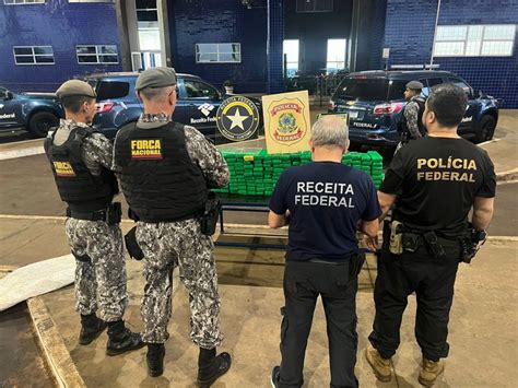 Pf Receita Federal E Força Nacional Prendem Motorista De Veículo
