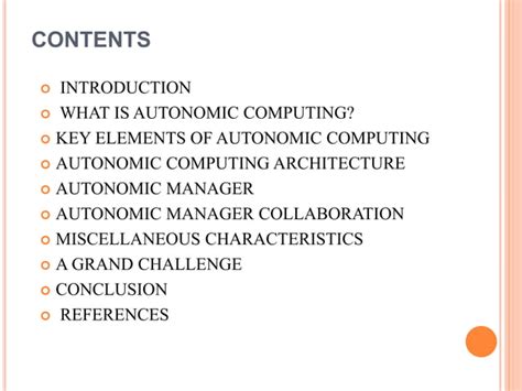 Autonomic Computing Ppt Ppt